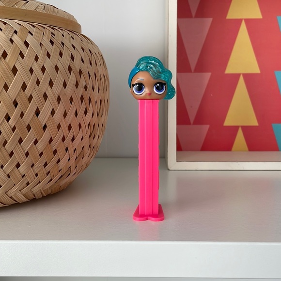 PEZ | Other | Lol Surprise Doll Pez Candy Dispenser Neon Pink Glittery ...